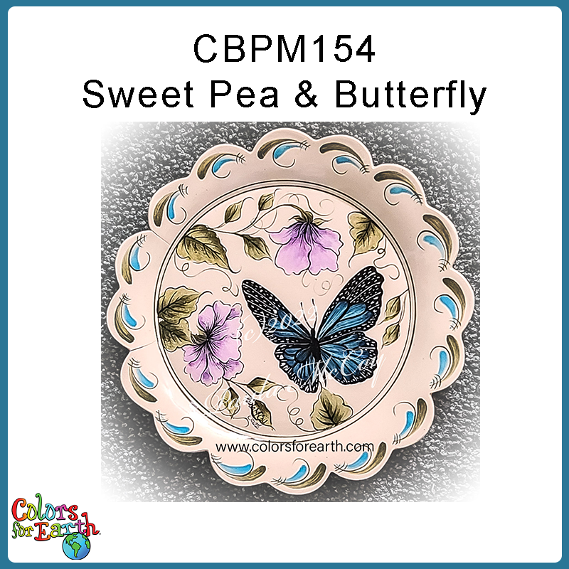 Sweet Pea & Butterfly - Colors For Earth, LLC