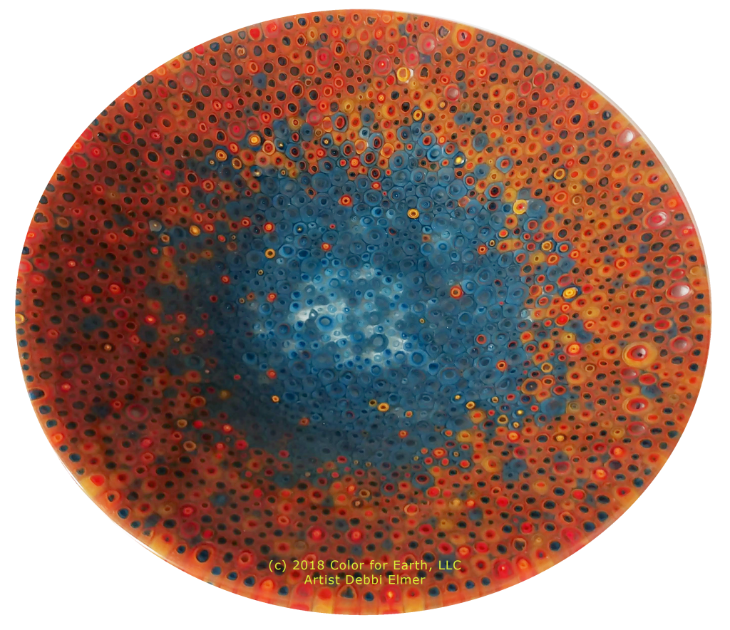 Vitrigraph Pot - Colors For Earth, LLC