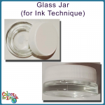 Glass Jars for Ink Technique - Colors For Earth, LLC