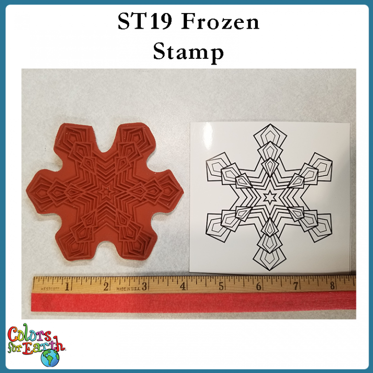 ST24 Frost Stamp - Colors For Earth, LLC