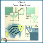 CS655 Ocean Blue Green