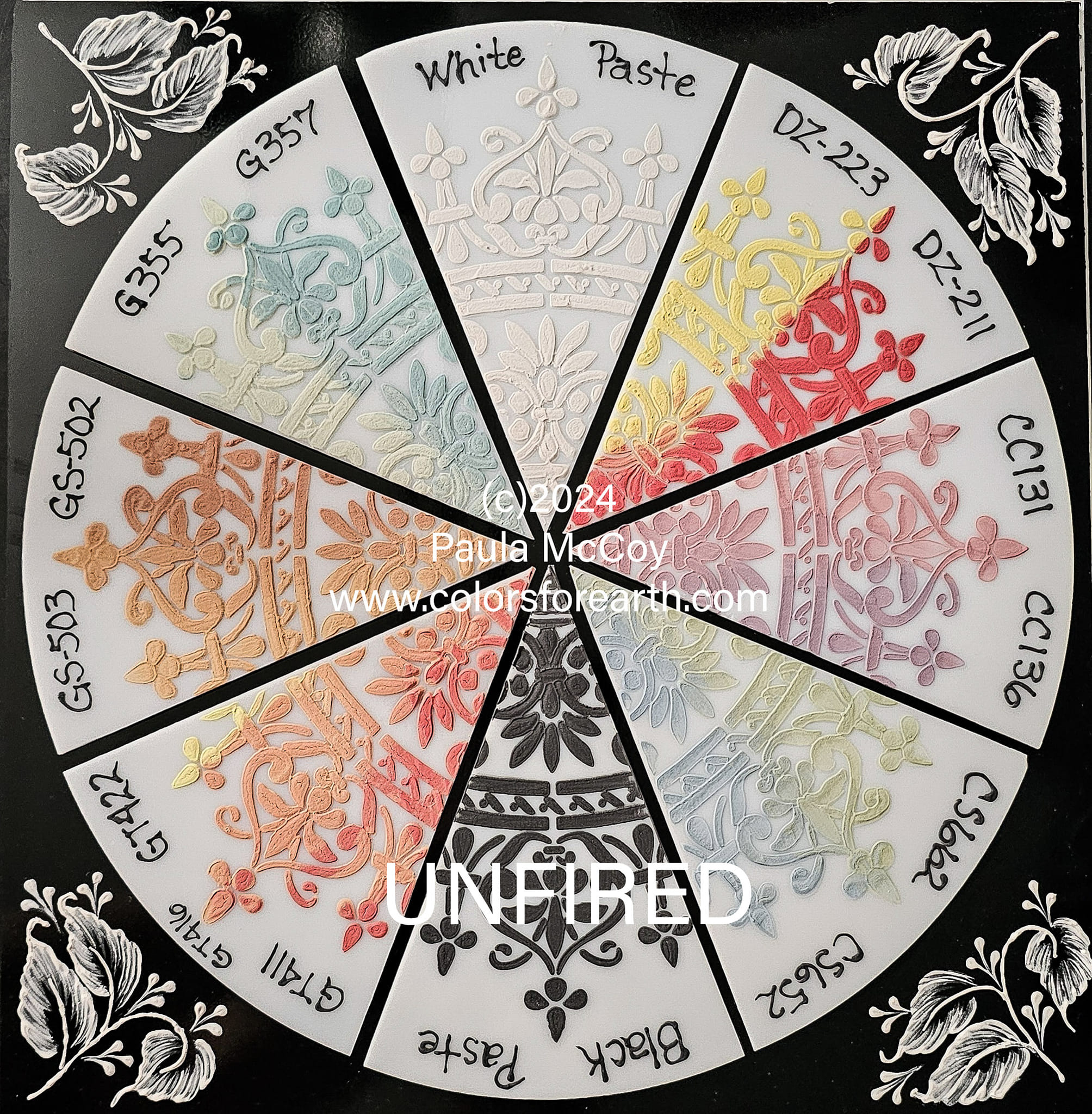 Creating Texture with Piping Paste - Colors For Earth, LLC